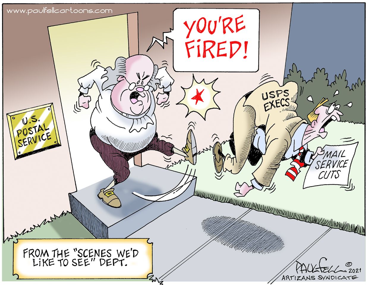 Paul Fell Cartoons | ArtizansToons2021